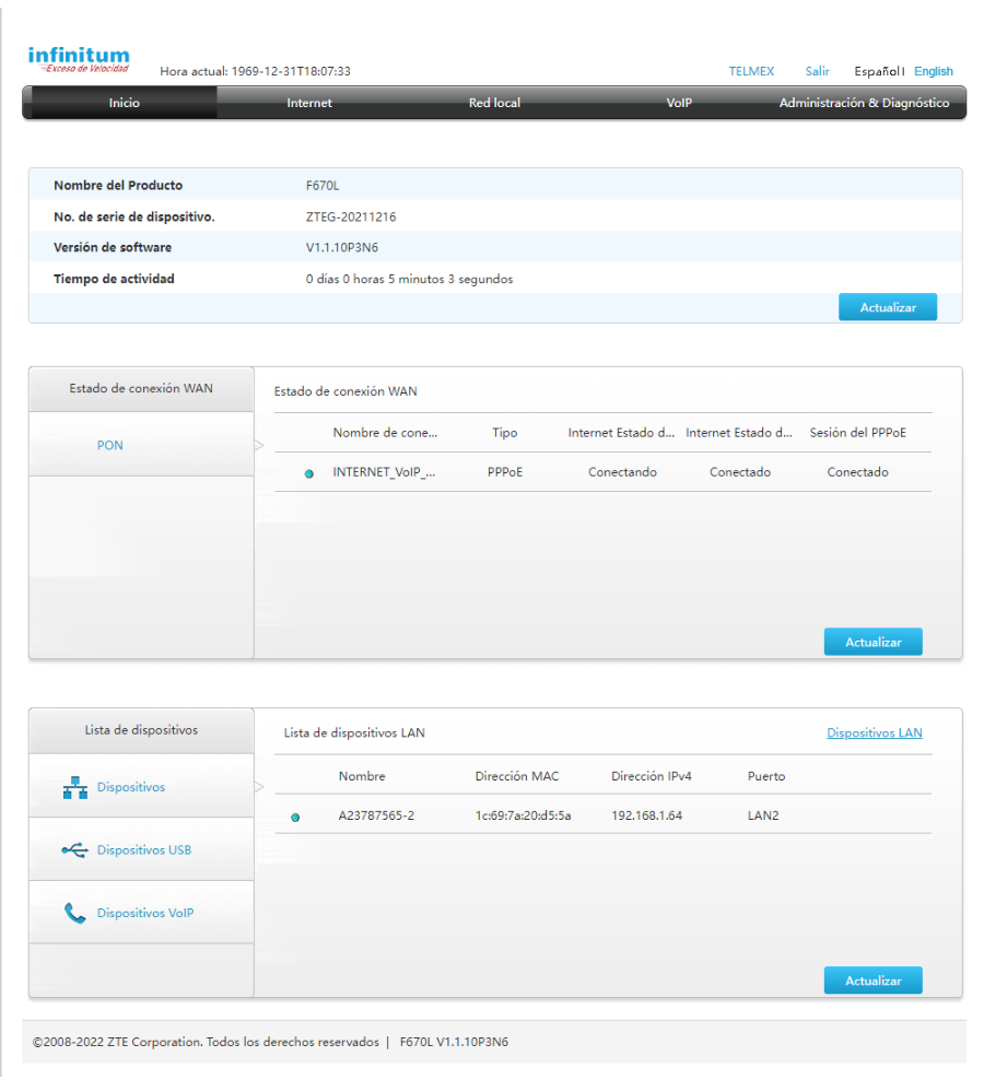 Asistencia Técnica Infinitum
