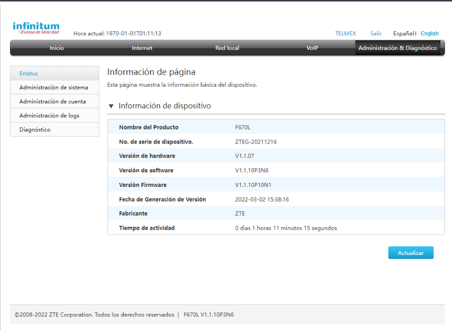 Asistencia Técnica Infinitum