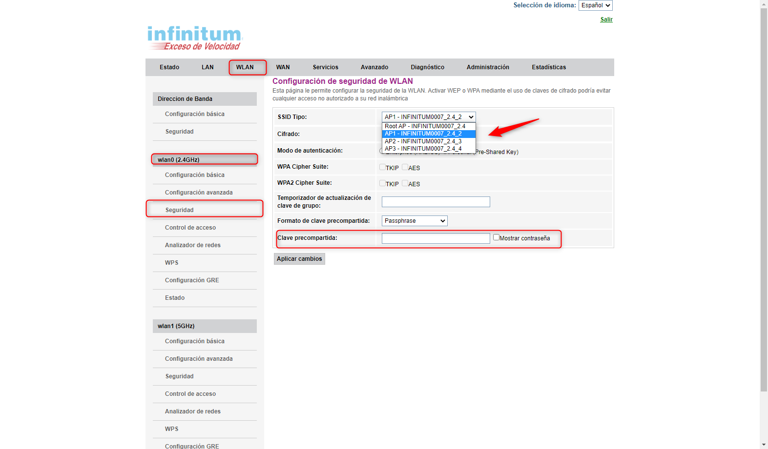 Asistencia Técnica Infinitum