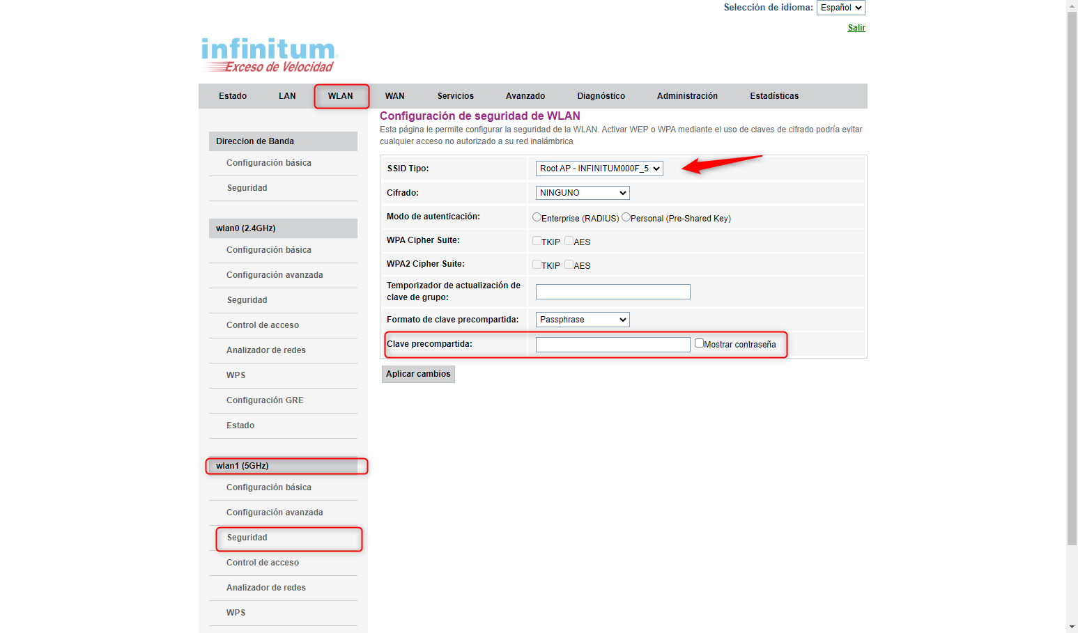 Asistencia Técnica Infinitum