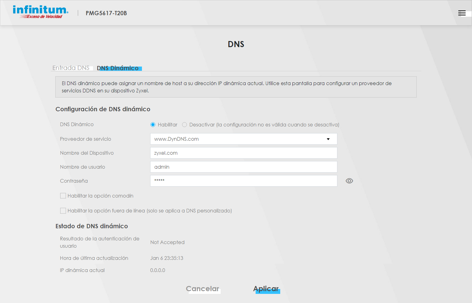 Asistencia Técnica Infinitum