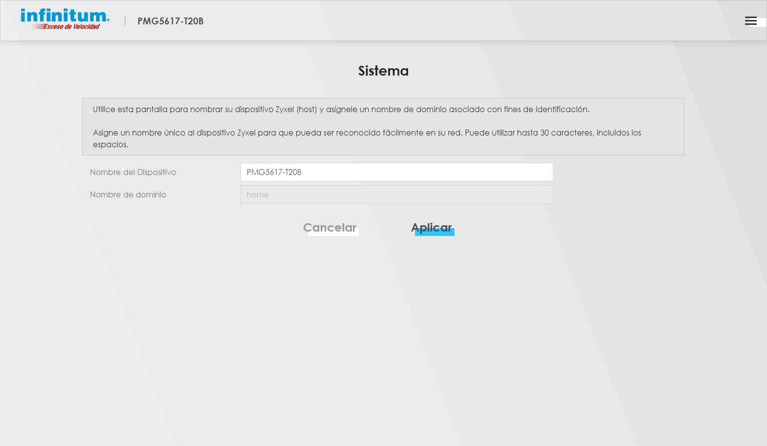 Asistencia Técnica Infinitum